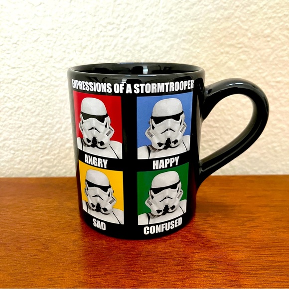 Star Wars | Dining | Star Wars Expressions Of A Stormtrooper Coffee Mug ...